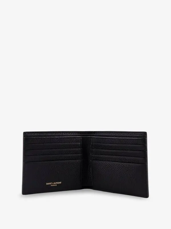 Saint Laurent East/west Tiny Leather Wallet - Multicolor