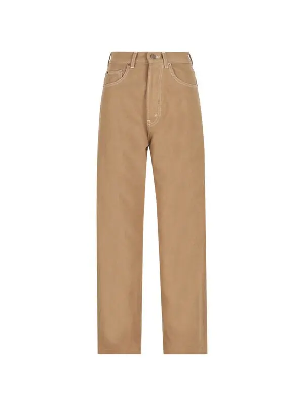 Celine Boyfriend Jeans With Chain Detail
