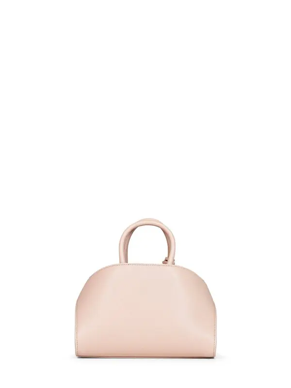 FERRAGAMO Dusty Pink Calfskin Leather Hug Xs Mini Bag - Multicolor