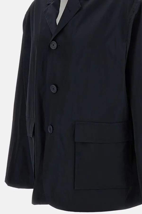 Thom Browne Single-breasted Jacket With Flap Pockets - Multicolor