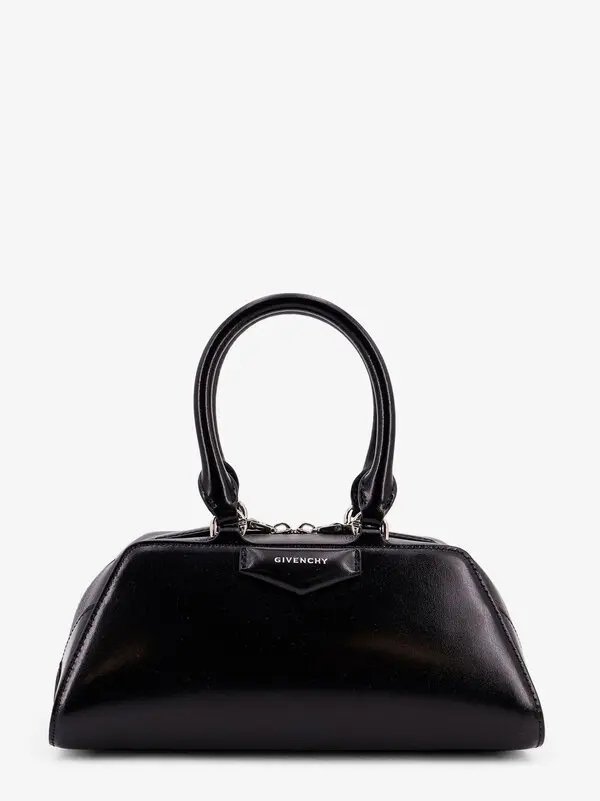 Givenchy Antigona Mini Leather Shoulder Bag - Black