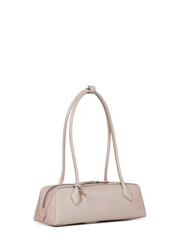 Alaïa Greige Le Teckel Medium Shoulder Bag - Multicolor