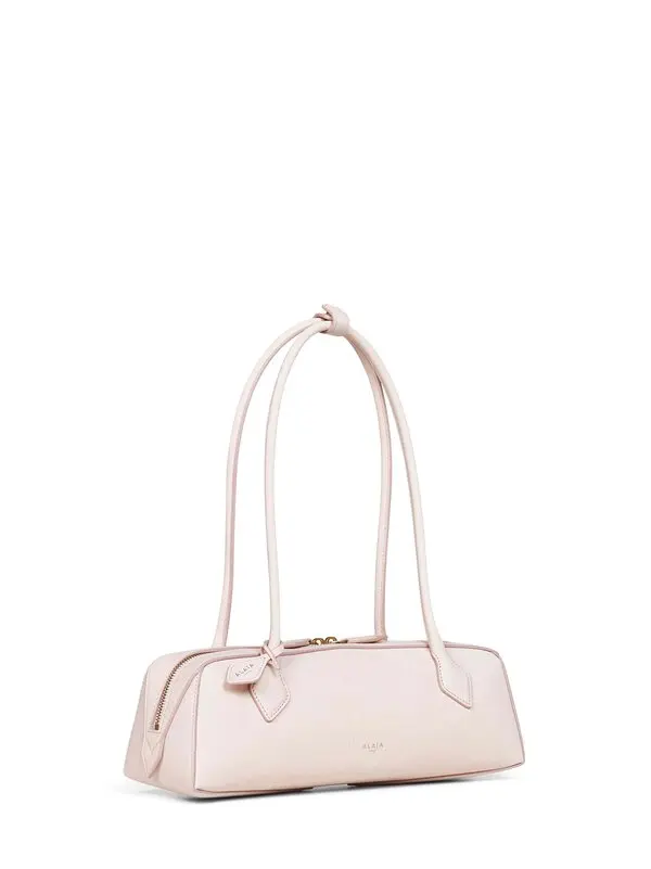 Alaïa Powder Pink B Rule Le Teckel Medium Shoulder Bag
