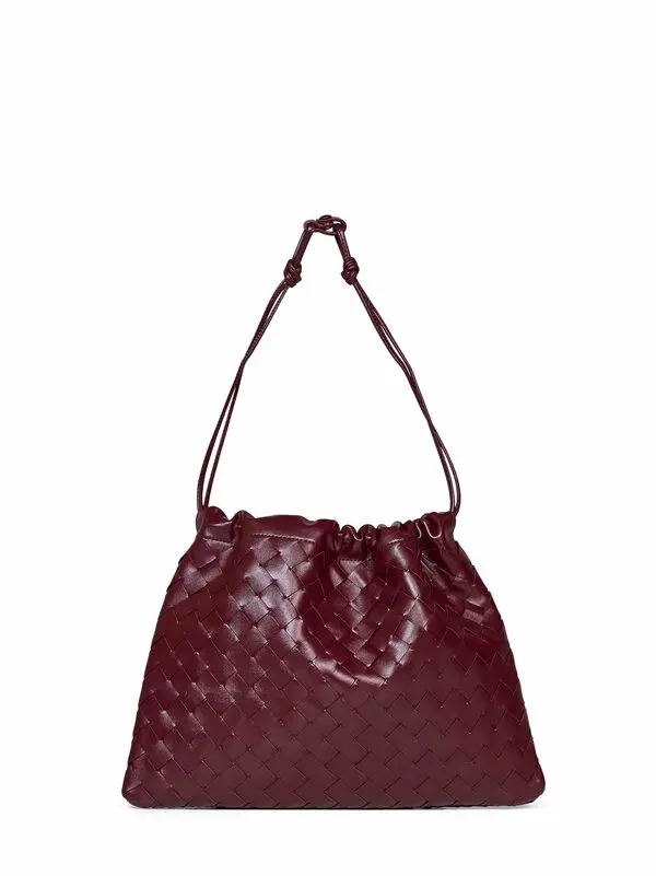 Bottega Veneta Barolo Intrecciato Calfskin Clutch Bag - Multicolor