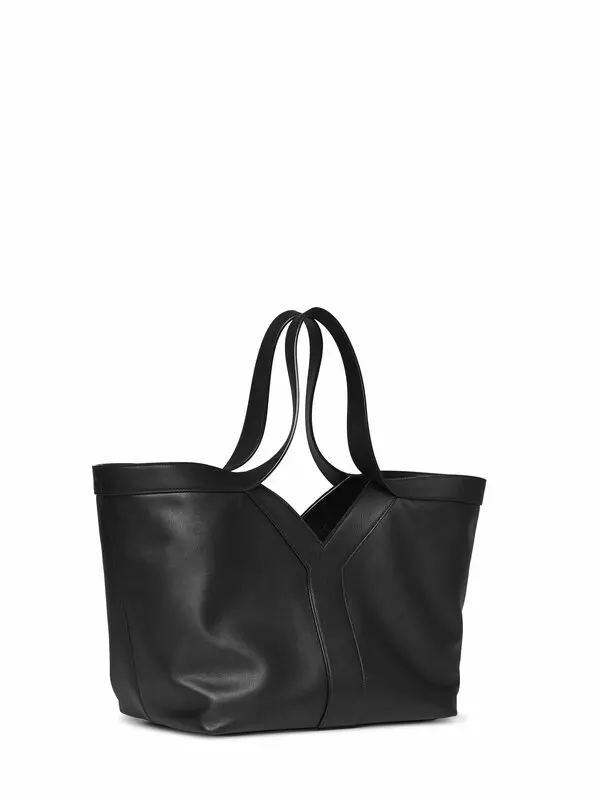 Saint Laurent Y Tote Bag In Leather - Multicolor