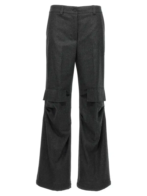 P.a.r.o.s.h Wool Blend Cargo Pants