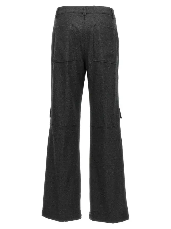 P.a.r.o.s.h Wool Blend Cargo Pants