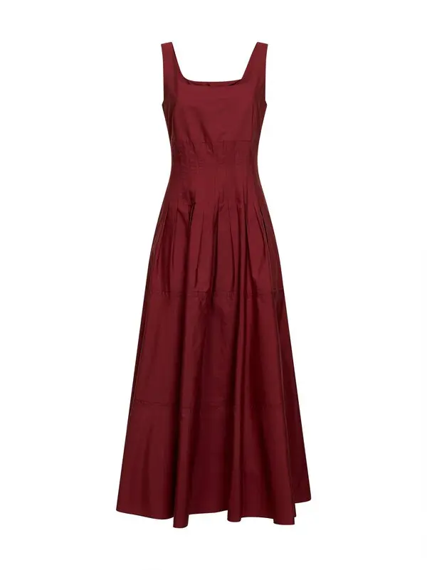 Max Mara Fit And Flare Dress - Multicolor
