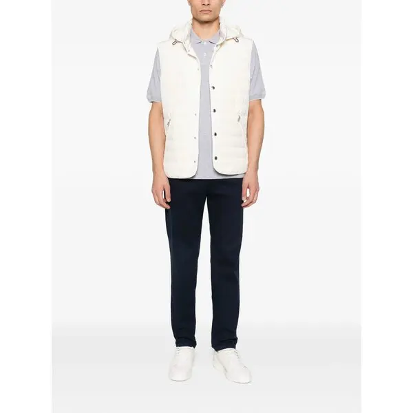 Brunello Cucinelli Grey Polo Shirts - Gray