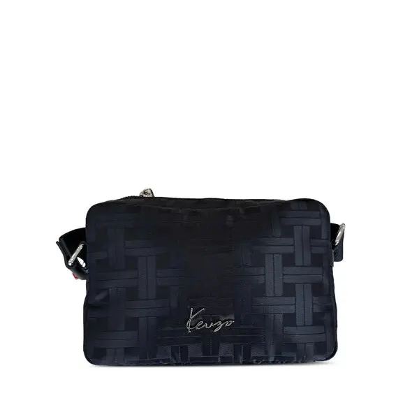 Kenzo Geometric Pattern Shoulder Bag