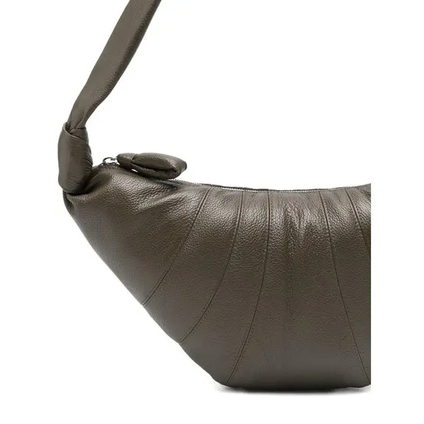 LEMAIRE Lemiare Grained Leather Croissant Shoulder Bag