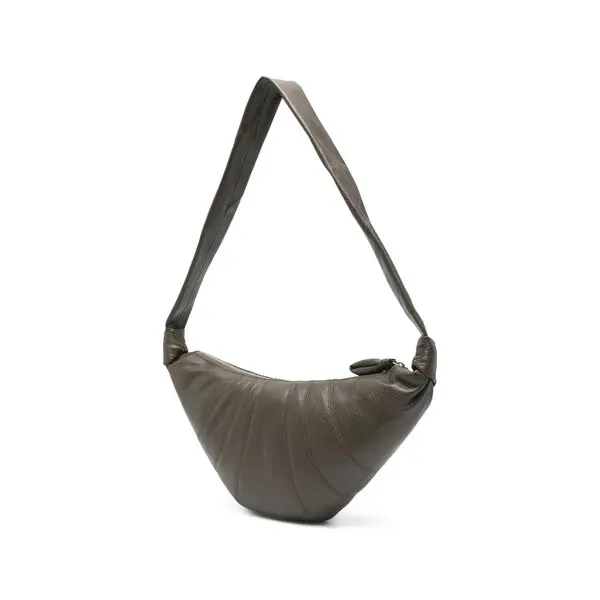 LEMAIRE Lemiare Grained Leather Croissant Shoulder Bag