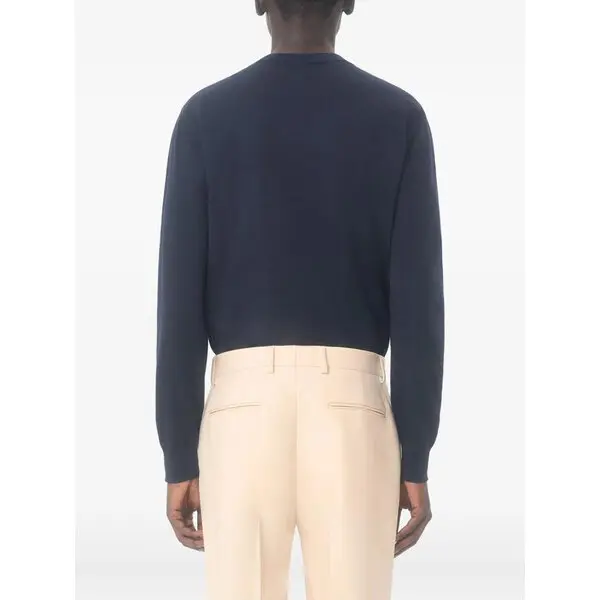 Valentino Garavani Vlogo Patch Wool Sweater