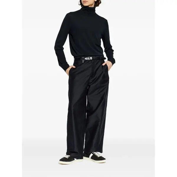 LEMAIRE Wide-leg Cotton Trousers