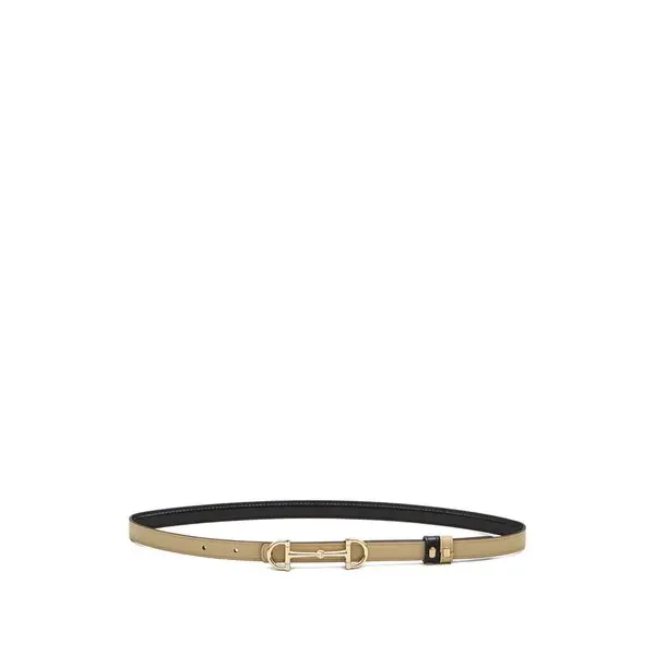 Gucci Reversible Horsebit Buckle Belt - Black