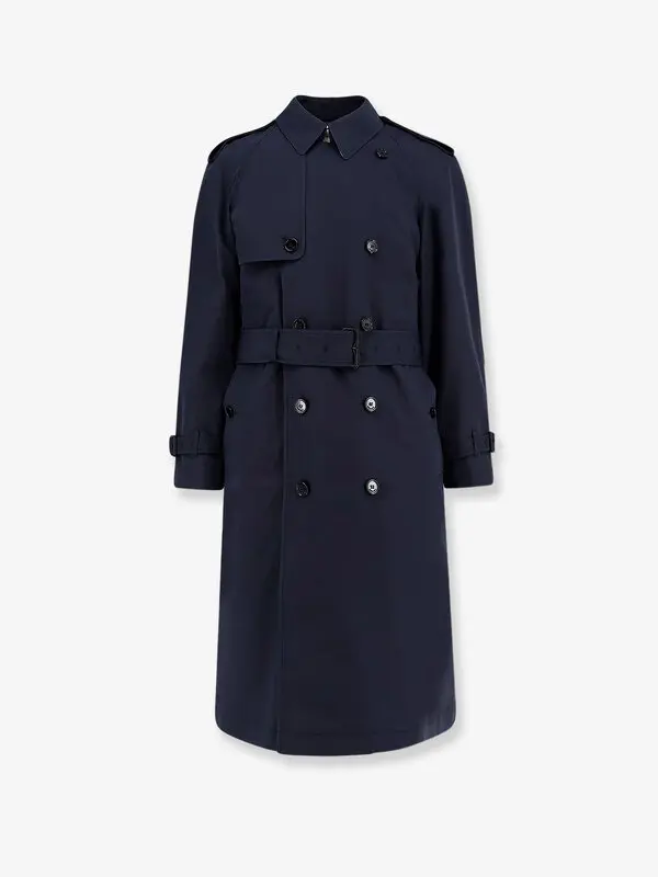 Burberry Highbury Cotton Blend Trench Coat