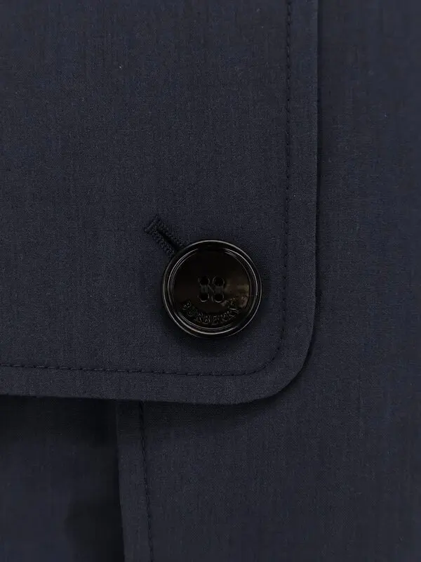 Burberry Highbury Cotton Blend Trench Coat