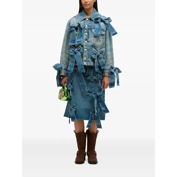 GANNI Embellished Denim Jacket