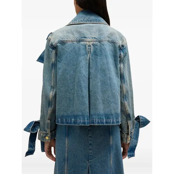 GANNI Embellished Denim Jacket