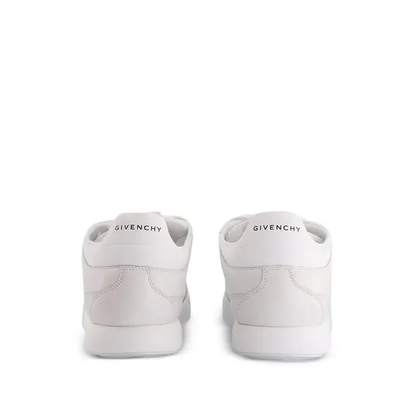 Givenchy Leather Perforated Toe Lace-up Trainers
