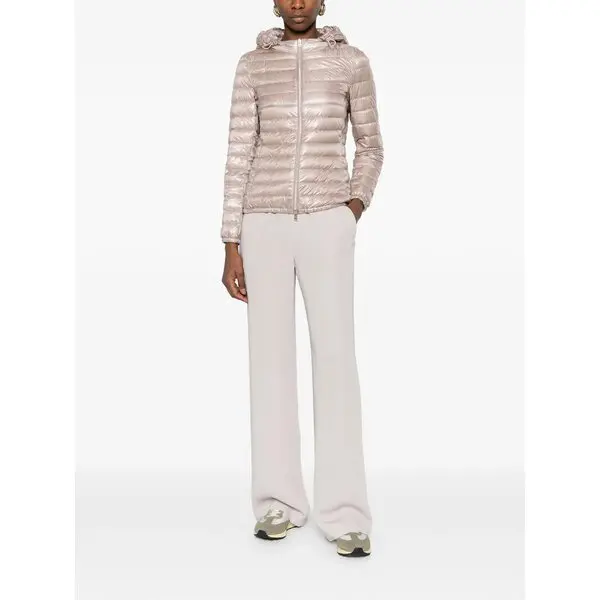Herno High-waisted Trousers - Cream