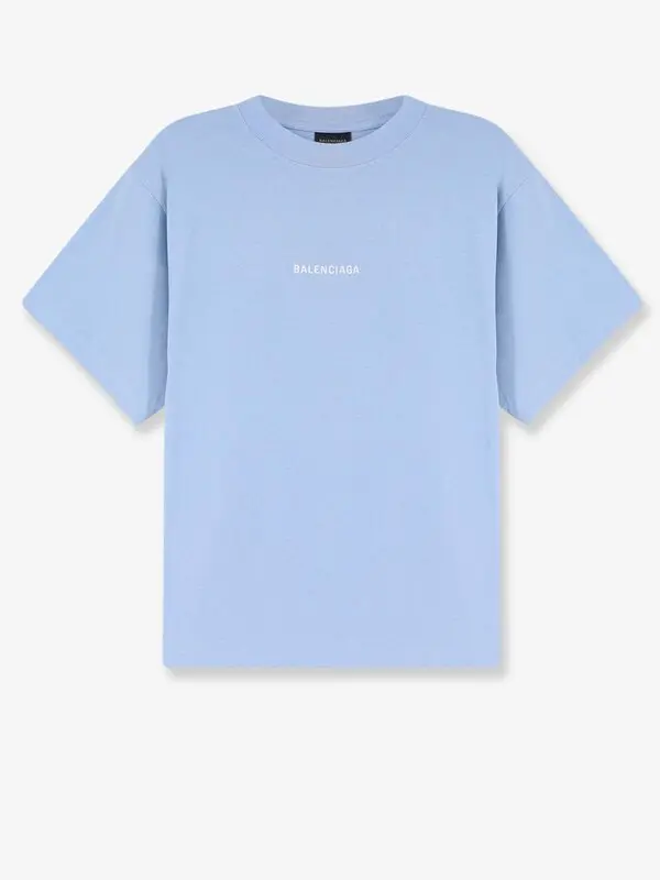 Balenciaga Embroidered Logo T-shirt - Multicolor
