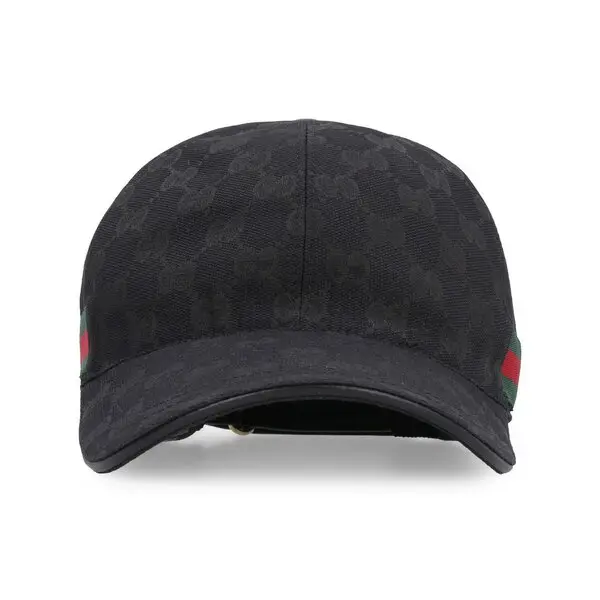 Gucci Gg Canvas Baseball Cap - Black