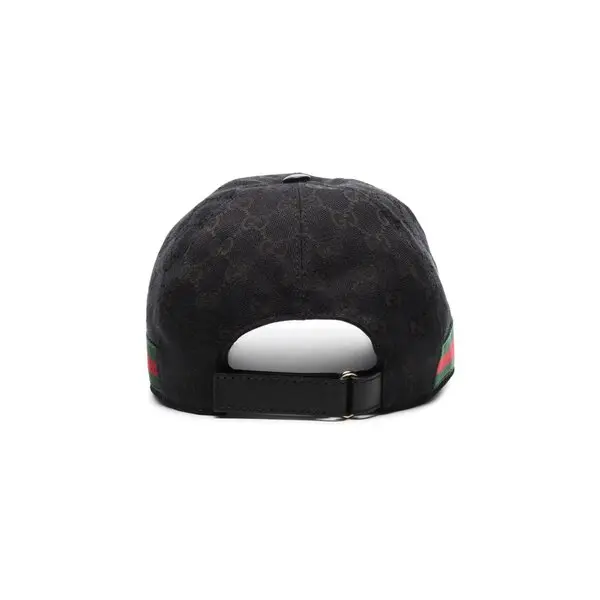 Gucci Gg Canvas Baseball Cap - Black