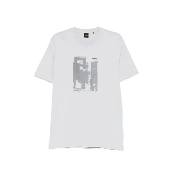 BOSS Grey T-shirts & Vests T-shirts - Gray