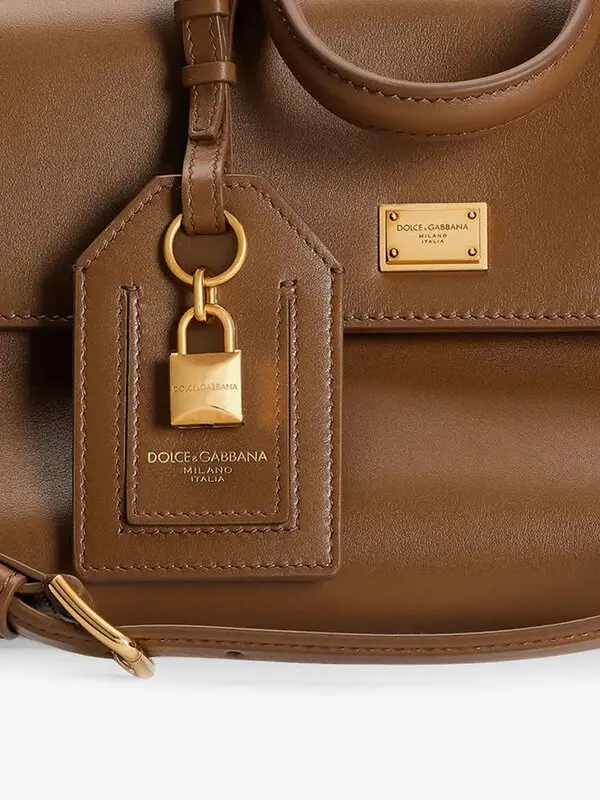 Dolce & Gabbana My Sicily Leather Crossbody Bag - Multicolor