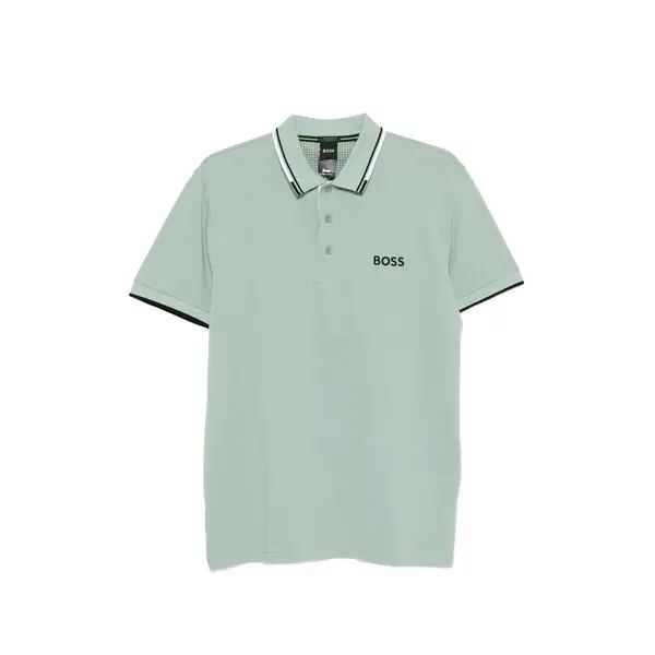 BOSS Polo Shirts - Green