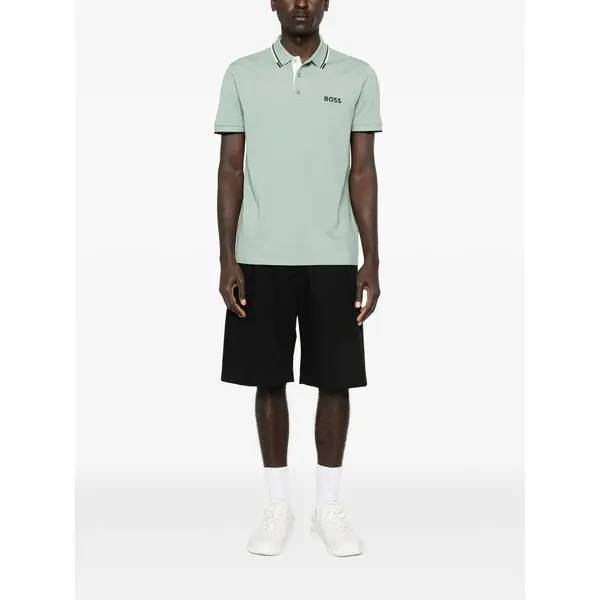 BOSS Polo Shirts - Green