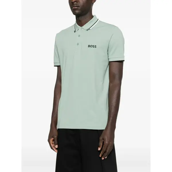 BOSS Polo Shirts - Green