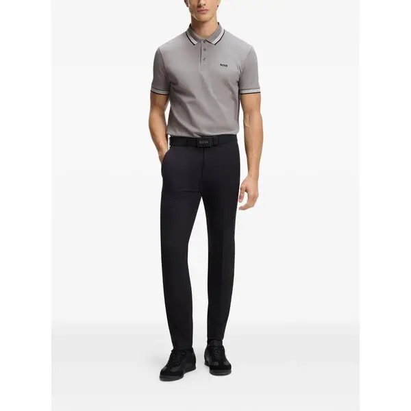 BOSS Grey Polo Shirts