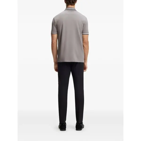 BOSS Grey Polo Shirts