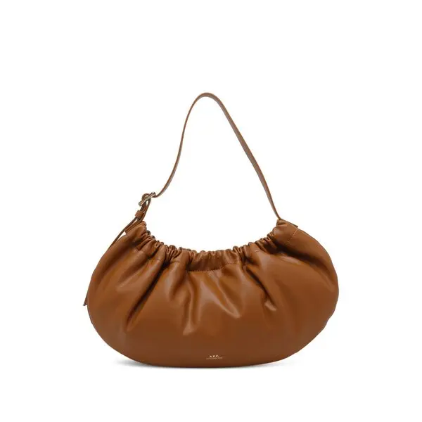 A.p.c. Ruched Shoulder Bag