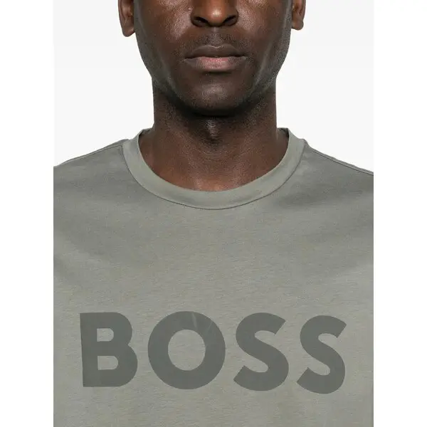 BOSS Grey T-shirts & Vests T-shirts