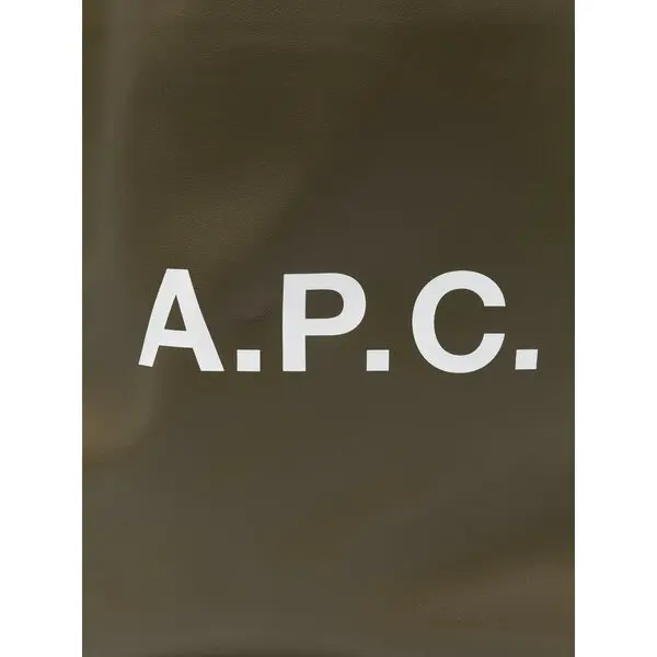 A.p.c. Shoulder Bag With Logo Detail