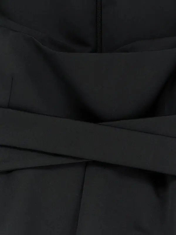 Alexander McQueen Taffeta Dress With Wrap Band