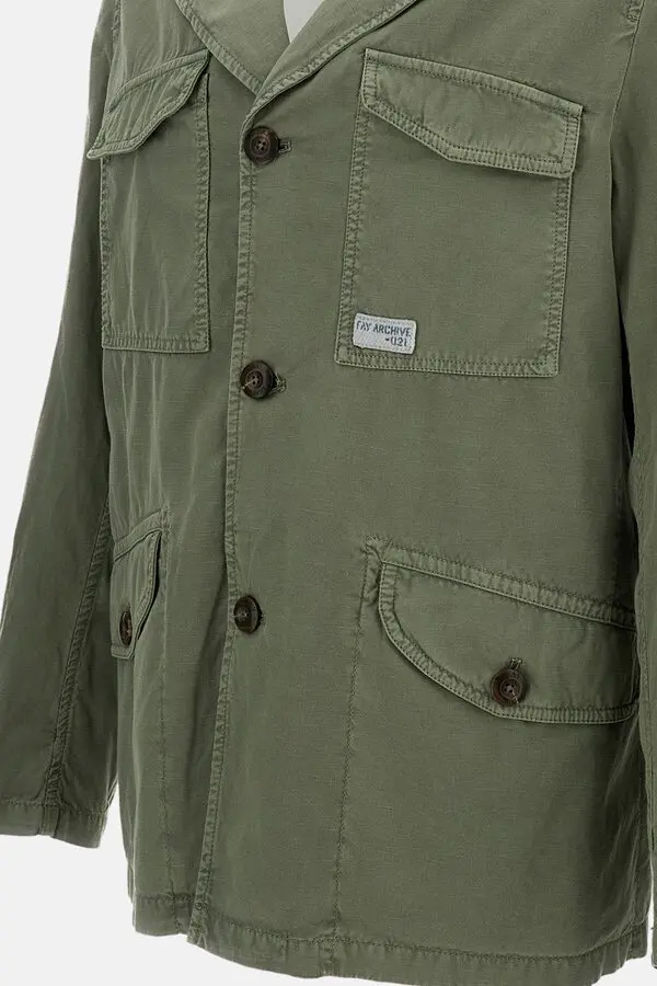 FAY Archive Field Jacket - Multicolor