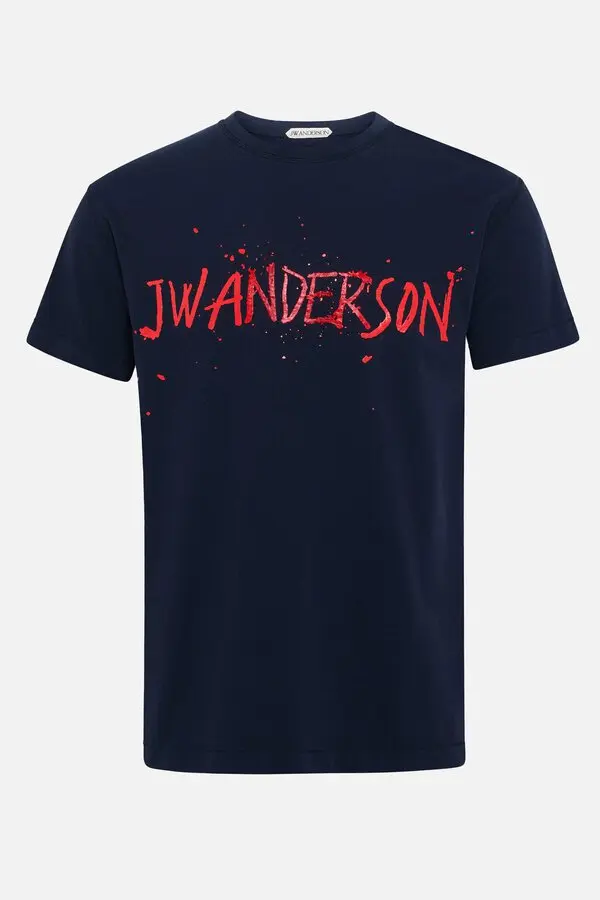 JW Anderson Circular T-shirt - Multicolor