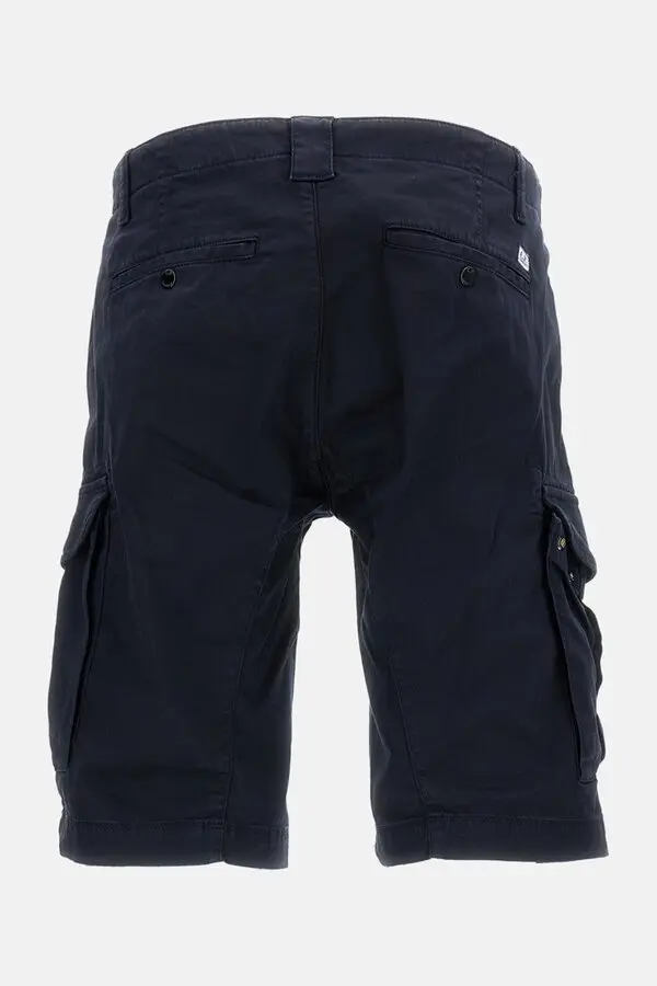 C.P. COMPANY Stretch Sateen Cargo Lens Shorts - Multicolor