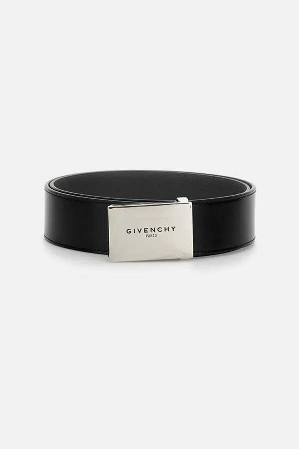 Givenchy Label Leather Belt - Multicolor