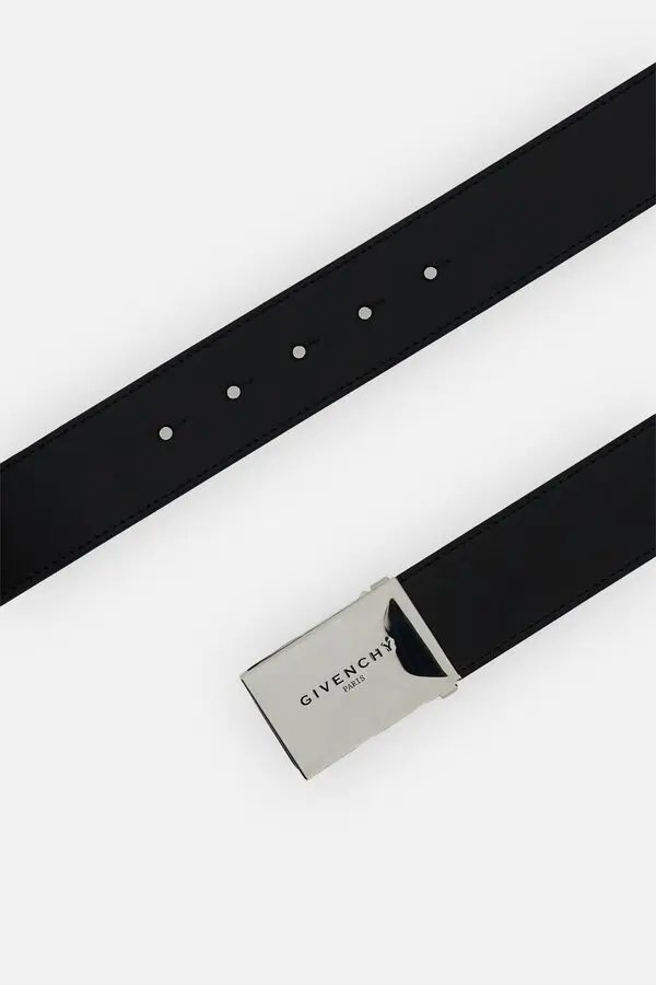 Givenchy Label Leather Belt - Multicolor