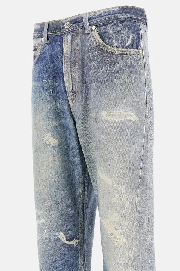 Our Legacy Third Cut Digital Denim Jeans - Multicolor