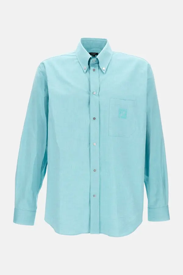 Fendi Oxford Shirt - Multicolor