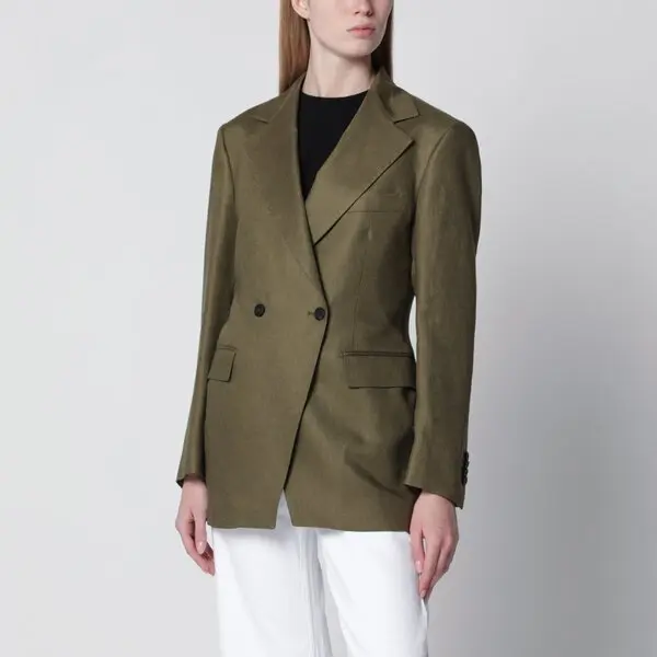 Tagliatore Linen Single-breasted Blazer