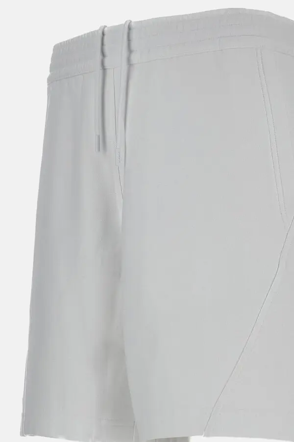Givenchy Cotton Shorts With Elastic Waist And Drawstring