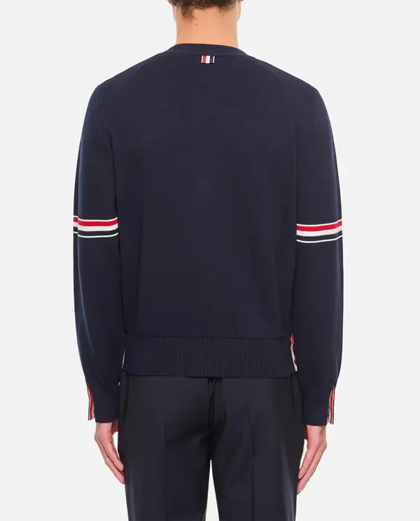Thom Browne Cardigan With Button Detail - Multicolor