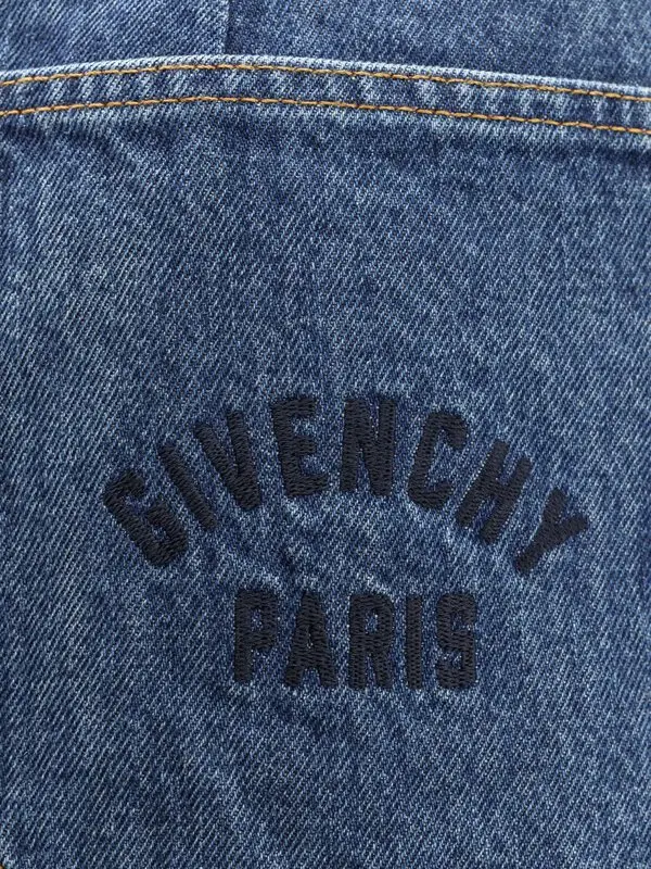 Givenchy Denim Mini Skirt